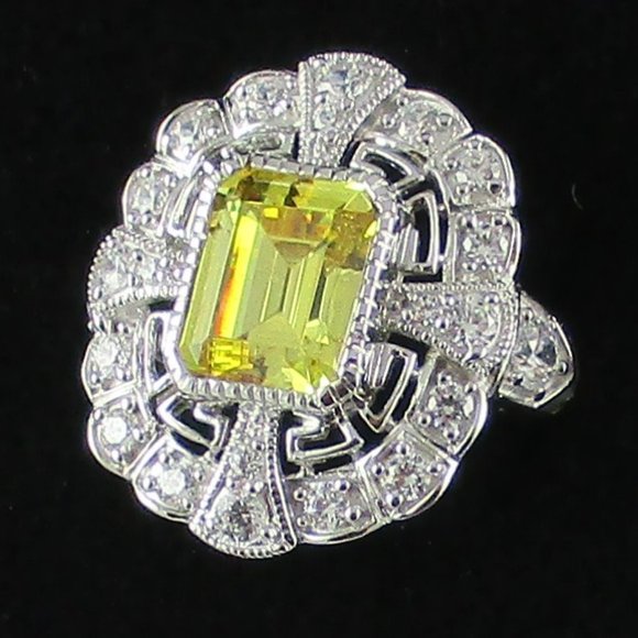 Xavier | Jewelry | Xavier 48ct Canary Yellow Absolute Ring | Poshmark